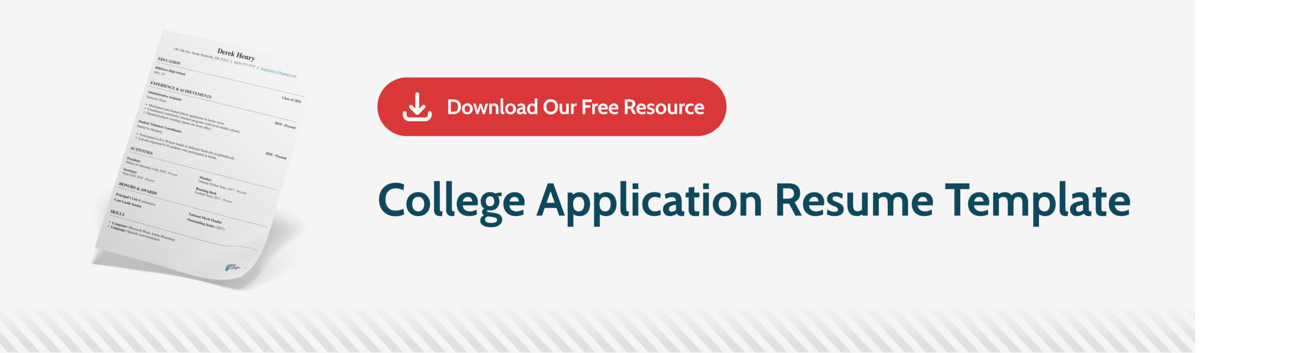How To Write A Resume For College Applications BestColleges